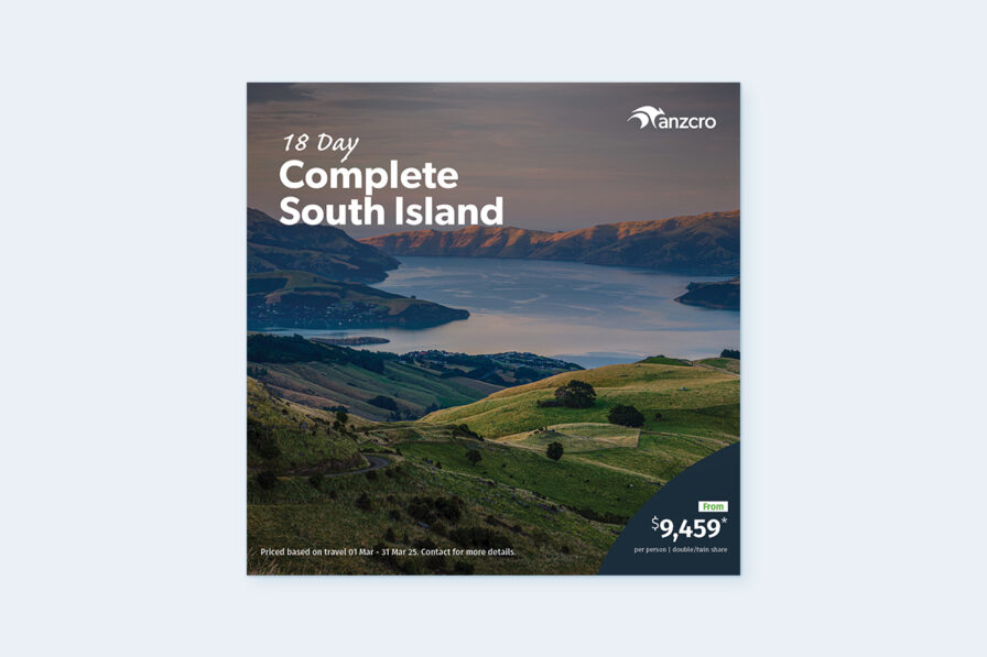 18 Complete South Island | ANZCRO